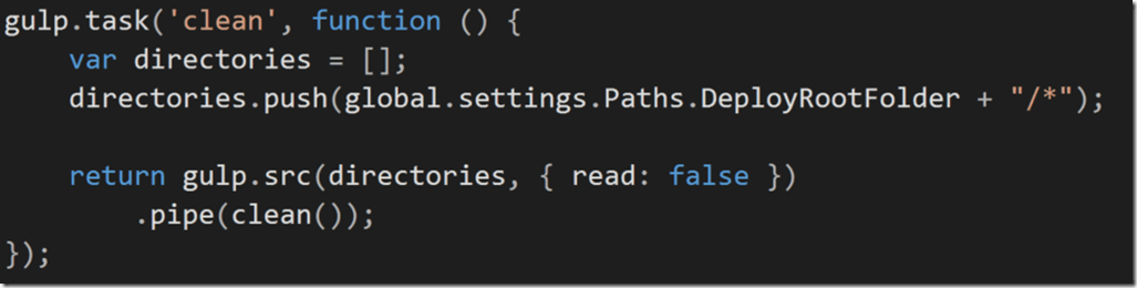 Spfx Extending Gulp And Running Tasks In Series Or In Parallel